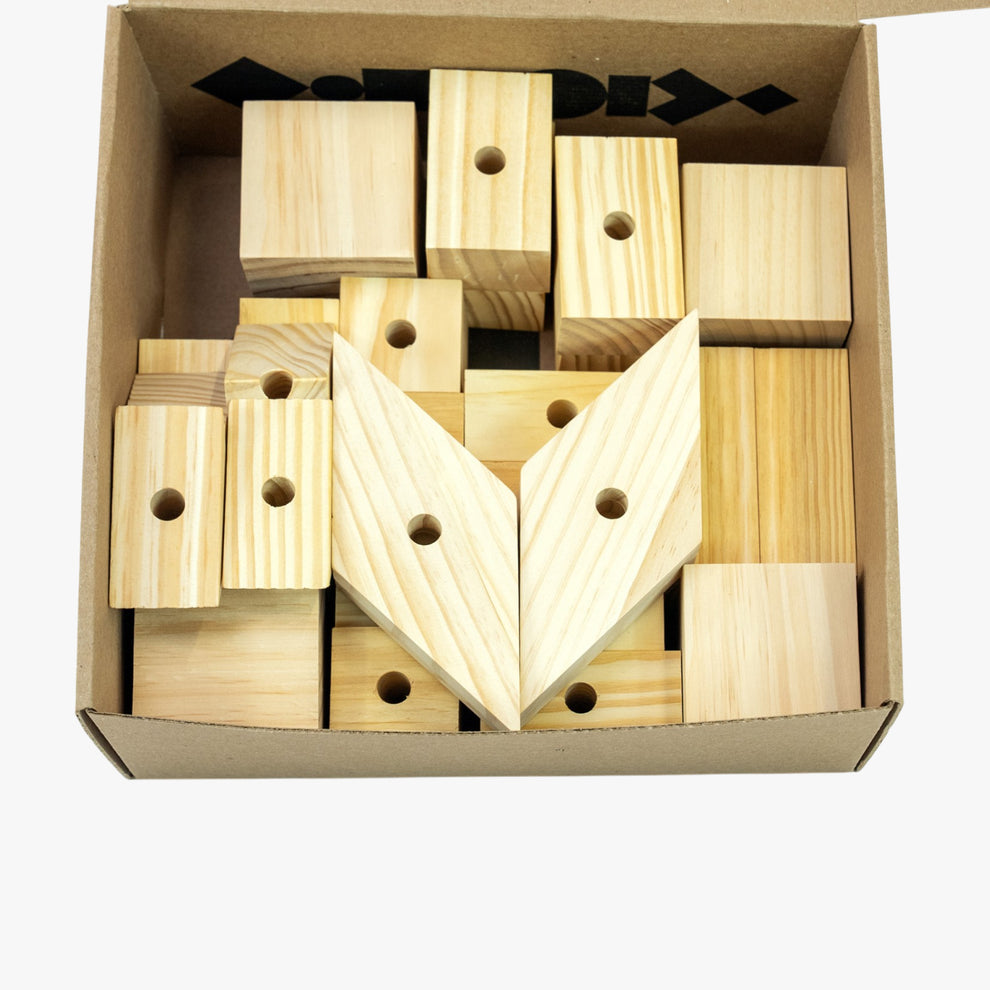 Refill Kits Wood Blocks Only - Large/Extra Large – Beaktivity